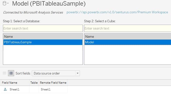 How to Use Power BI Datasets in Tableau | Senturus