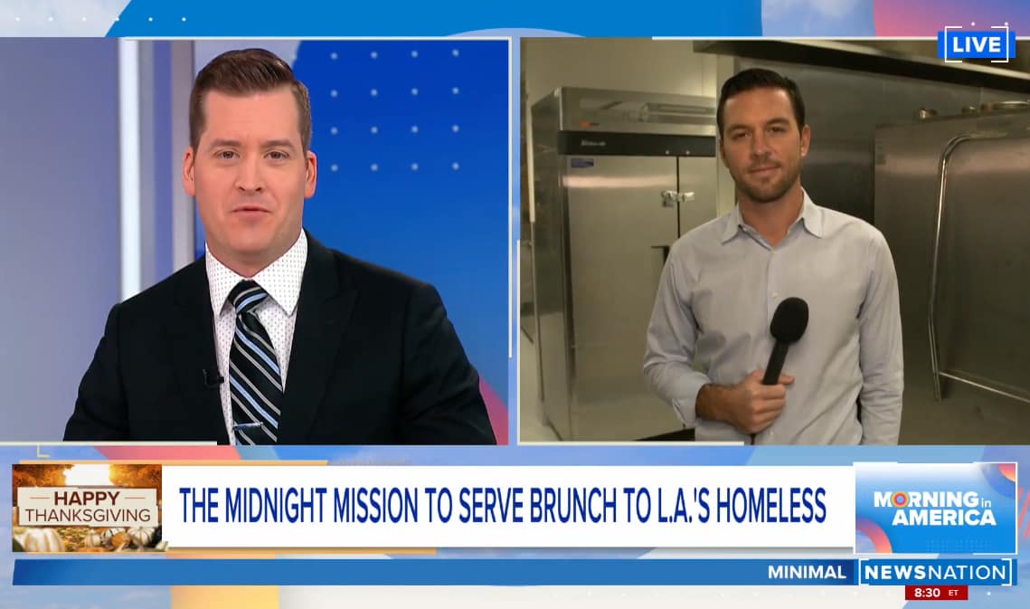 The Midnight Mission to serve brunch to LA’s homeless | Midnight Mission