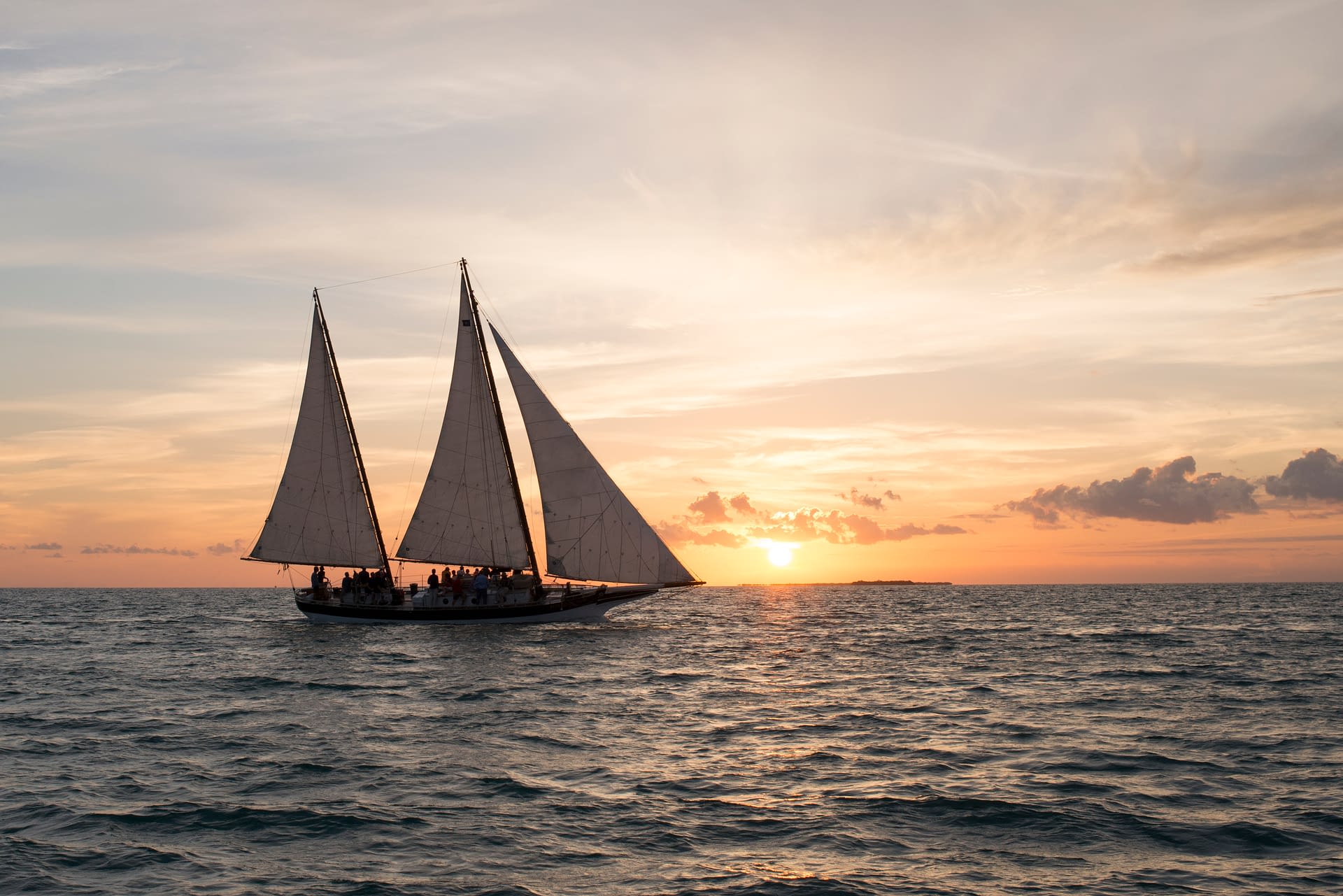 Schooner Champagne Sunset Sail – Sebago Watersports Key West