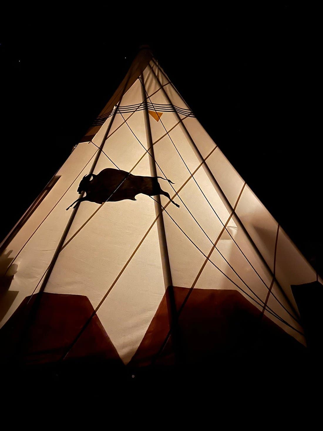 Glamping Tipis - Utah Glamping Tents in Bluff Utah